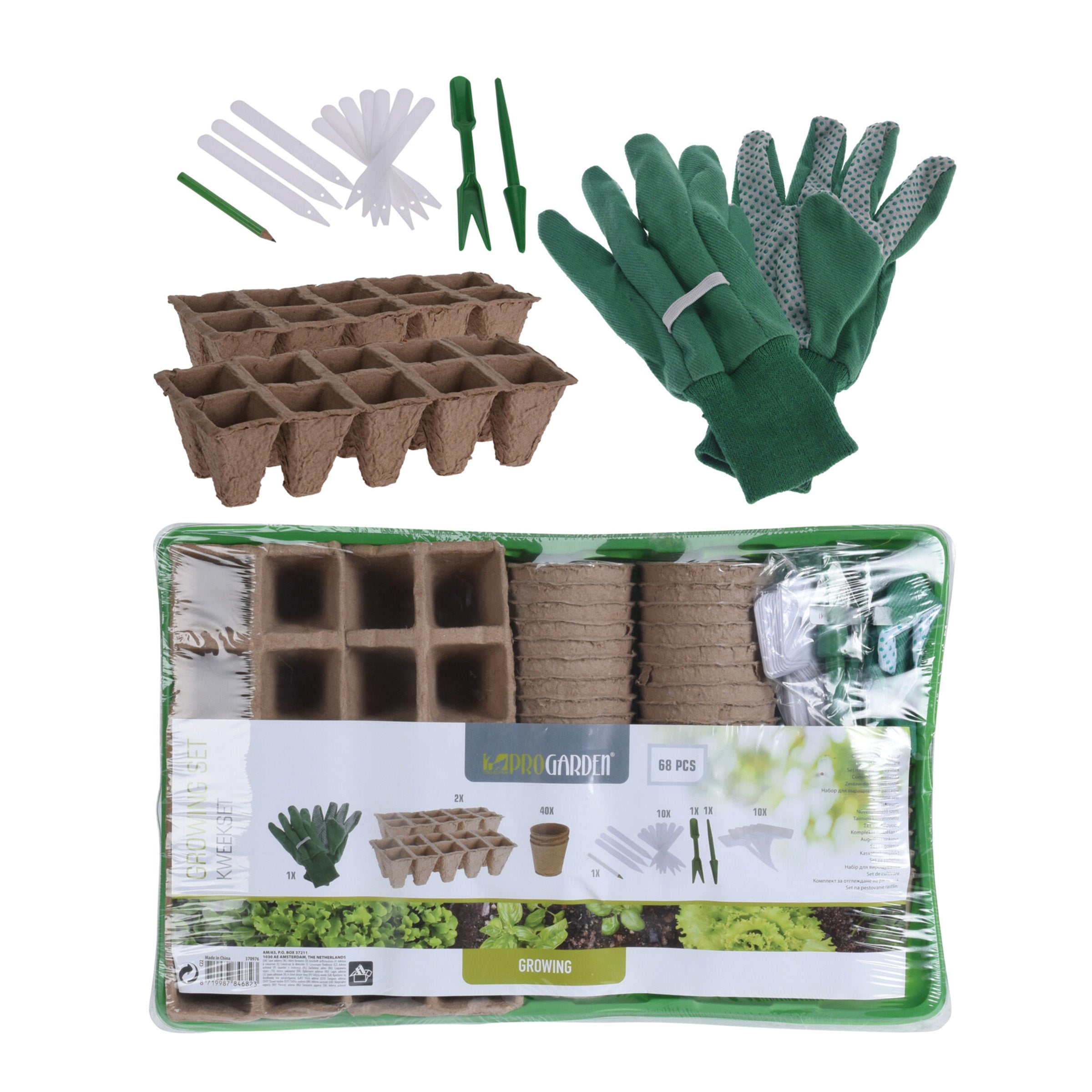 Seed Starting Kit 68-PC Set – Gasper Home & Garden
