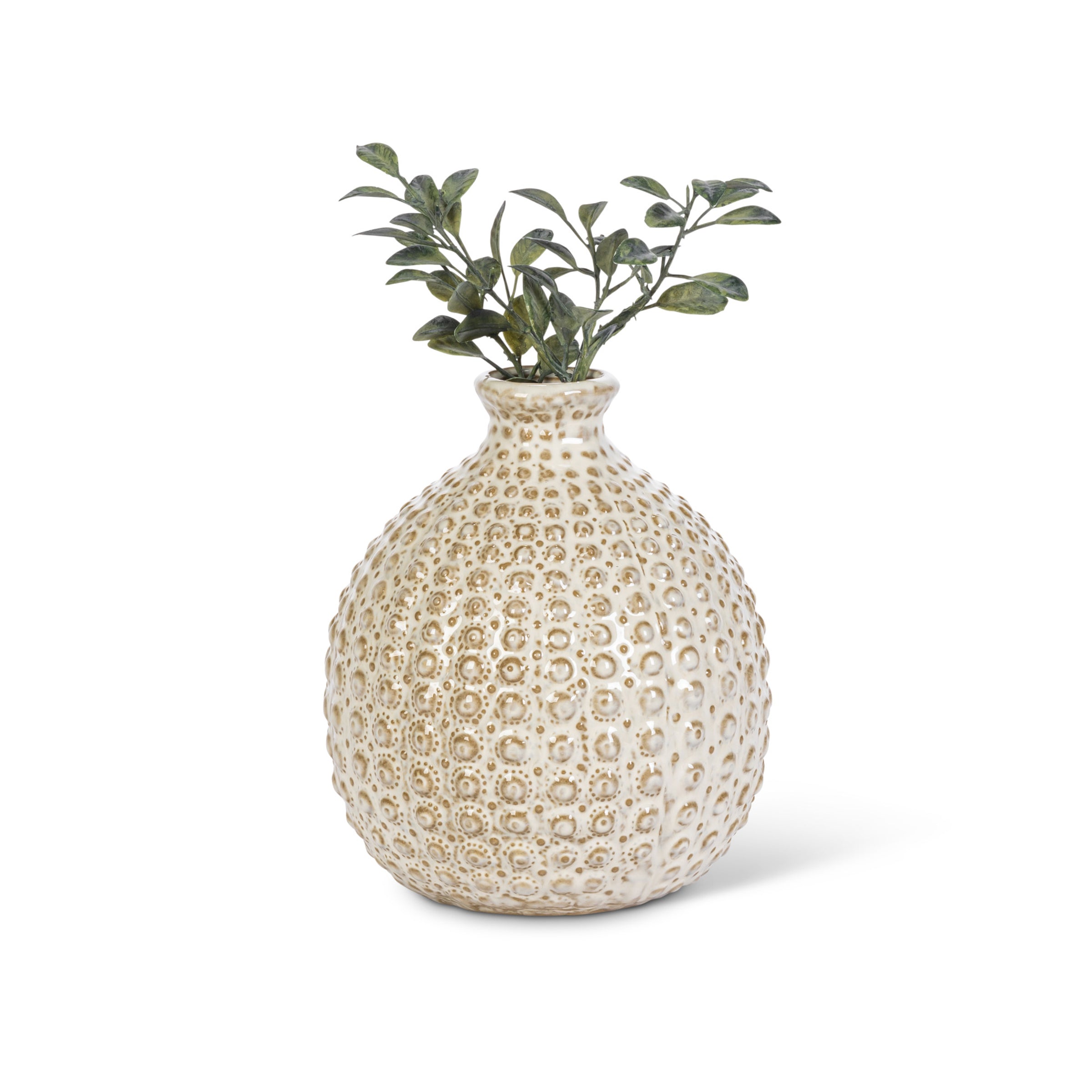 Beige Ceramic Dotted Vase – Gasper Home & Garden