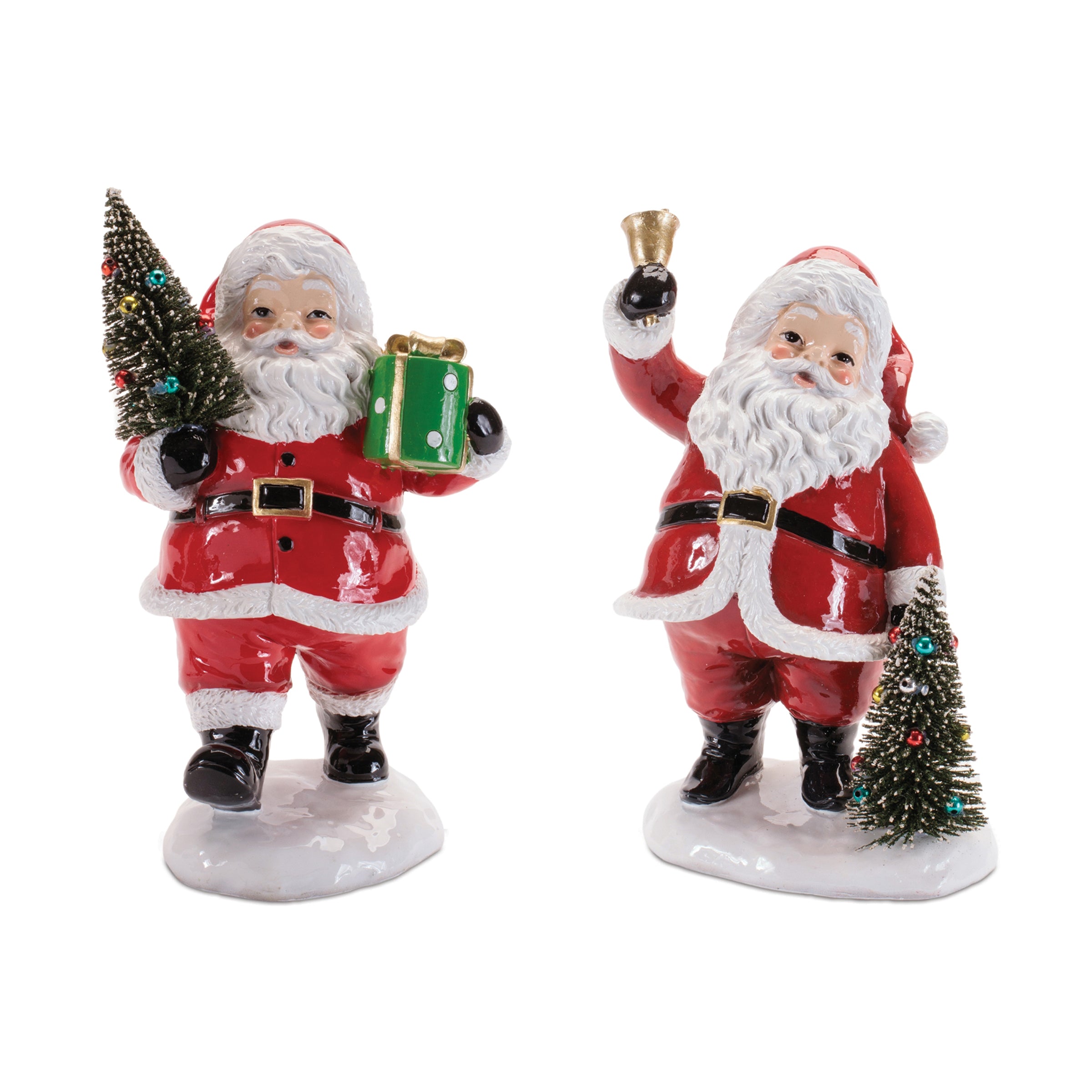 Table Top Santa with Sisal Tree – Gasper Home & Garden
